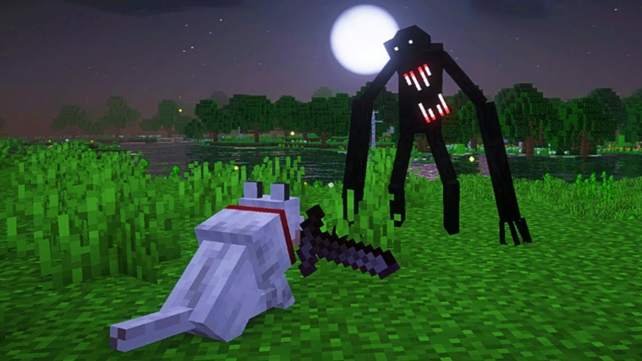 Minecraft Dog DESTROYS Horror & Boss Mods - YouTube