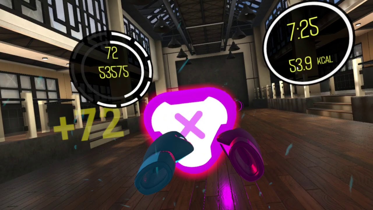 다이어트에 호과적인 게임 Box vr in fit vr - YouTube