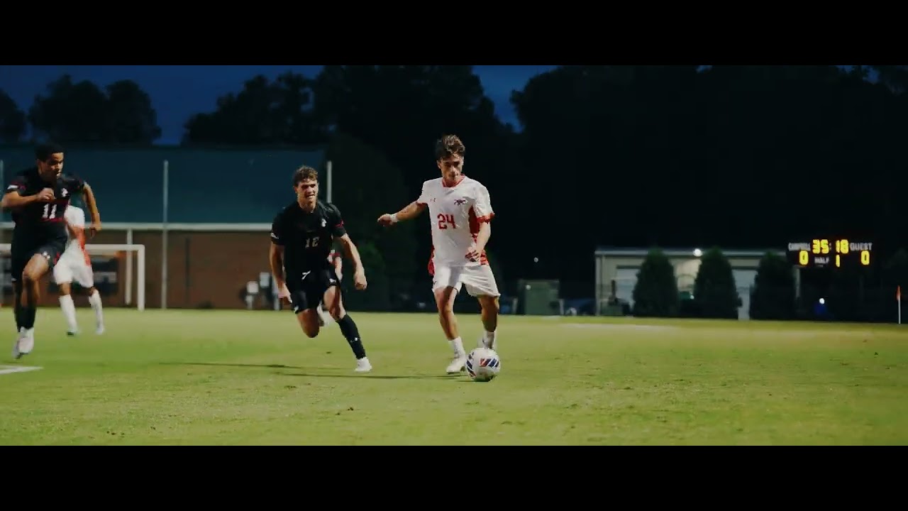 Campbell Men's Soccer vs Northeastern Win Recap - YouTube
