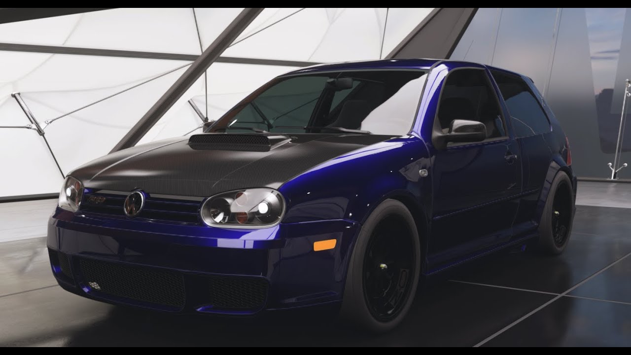 FH5 Volkswagen Golf R32 Drag Tune - YouTube