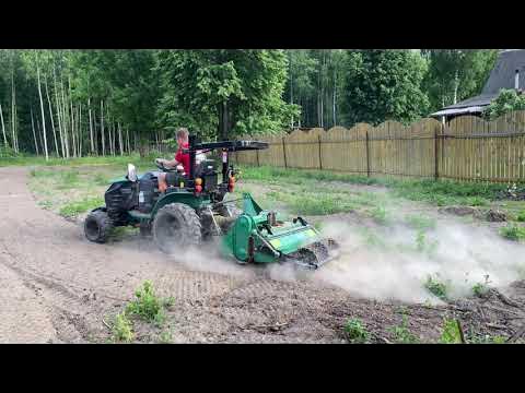 Стоунбурьер (фреза с обратным вращением) ZimAni SB125 - для подготовки ...