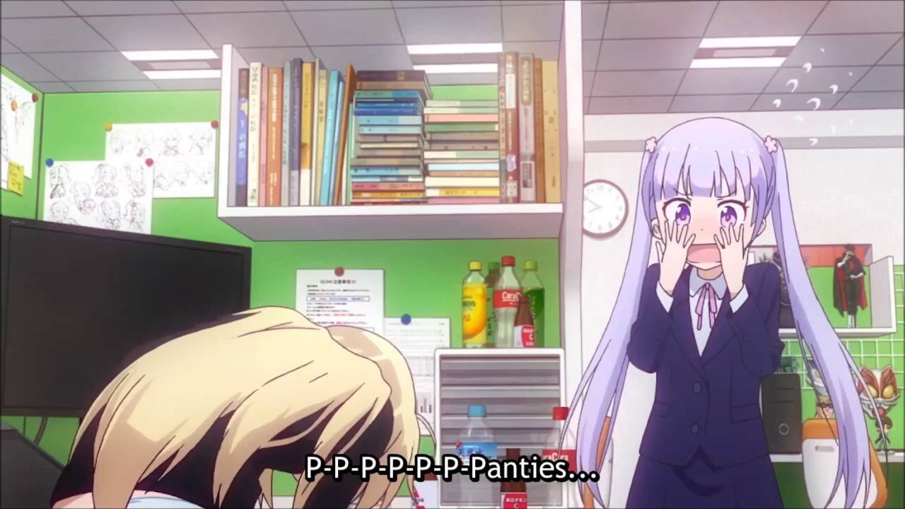 New Game! - Funny Moments (Pantsu) - YouTube