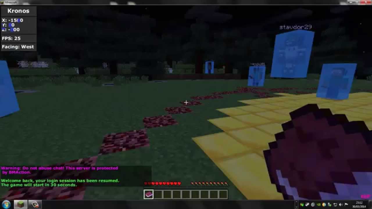 MINECRAFT HG VIDEO DI PRESENTAZIONE PER LA CRONOS - YouTube