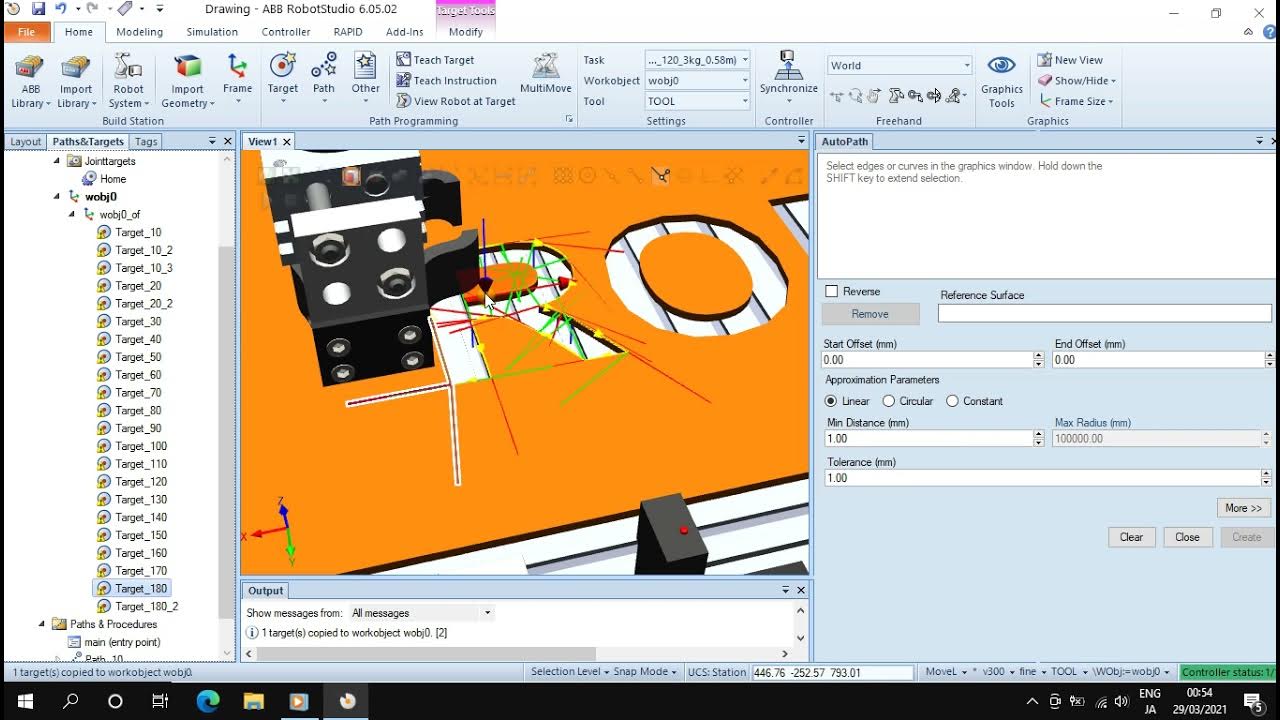 Writing letters in RobotStudio - Viết chữ trên RobotStudio - YouTube