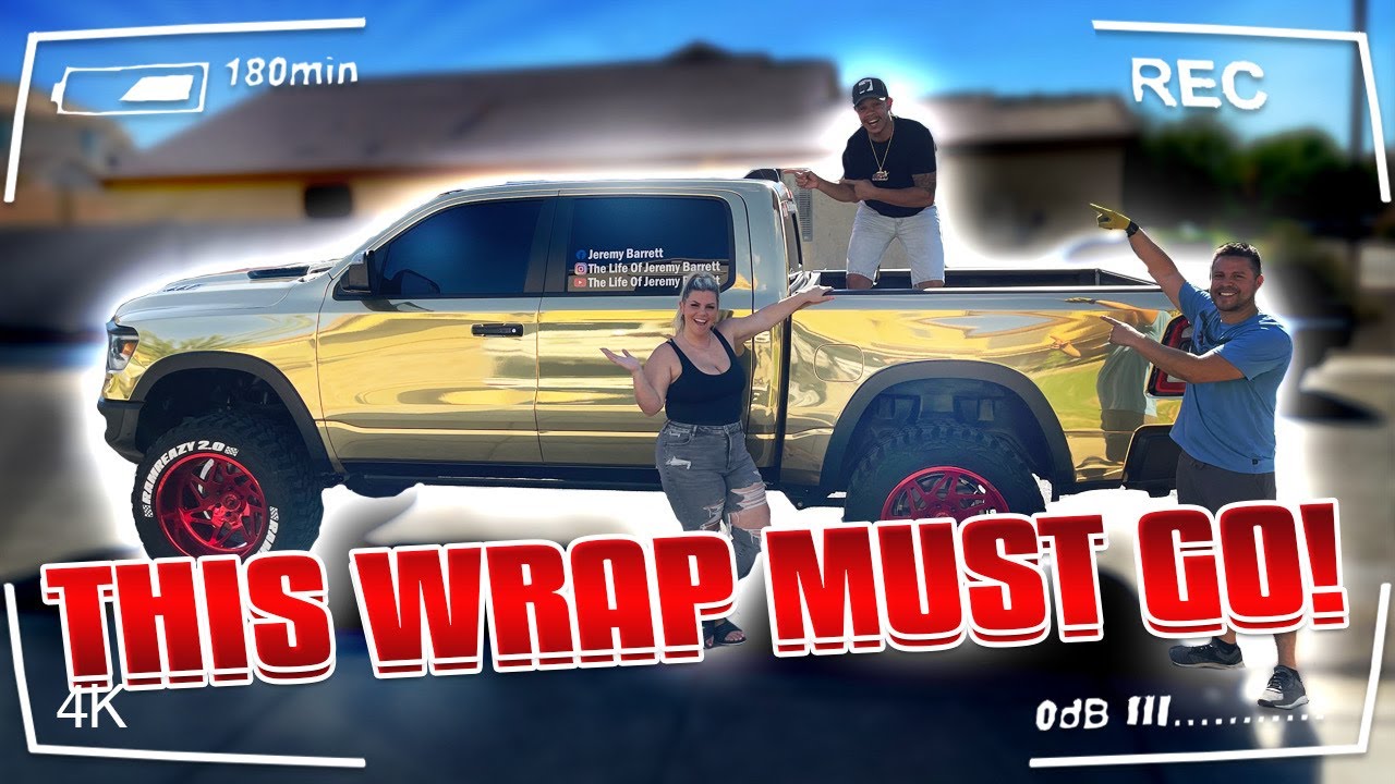 I HAVE OFFICIALLY DECIDED TO CHANGE THE WRAP ON MY RAM REBEL! HERE IS ...