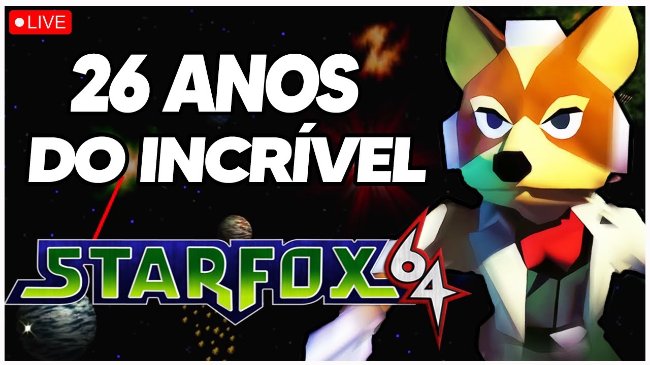 Star Fox 64 [Nintendo 64] 26 anos desse jogo maravilhoso! - YouTube