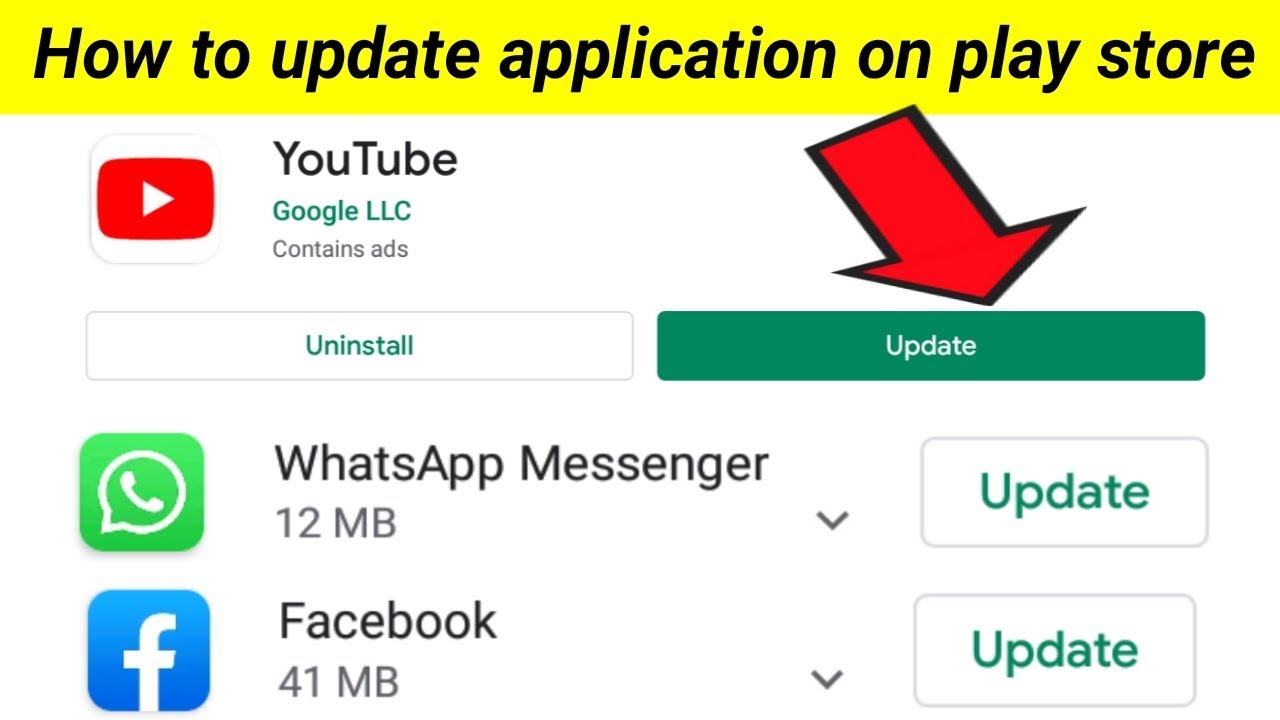 how to update Android application on play store | apps update| Google ...