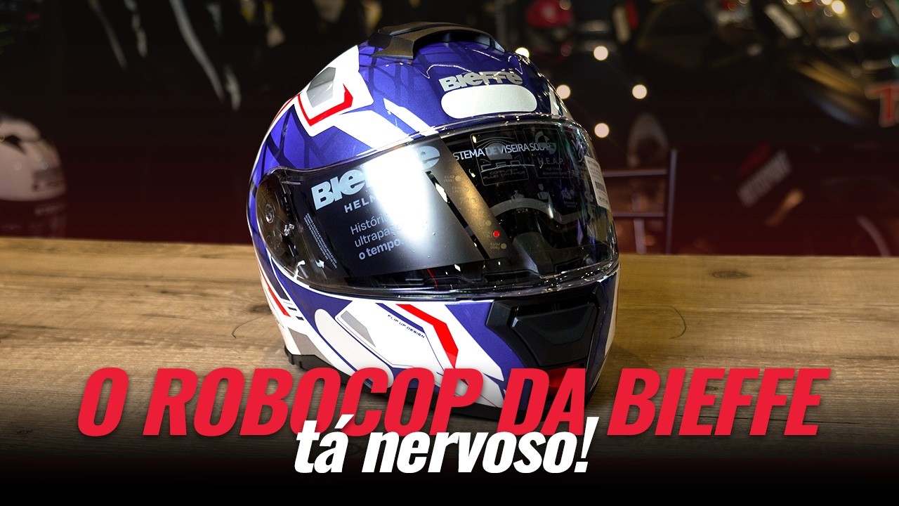 O CAPACETE DA BIEFFE Que Ninguém Diz Que É Modular… Mas É! | MOTOSPRINT ...
