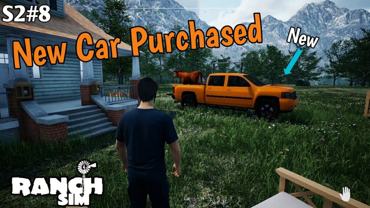 New Car Purchased 😍 | Ranch simulator update Gameplay S2#8 | Saadi ...