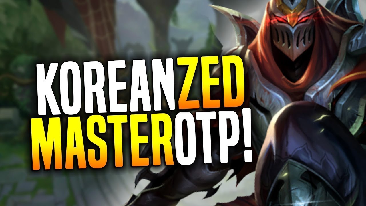 Rank 1 Korean Zed Montage !! - YouTube