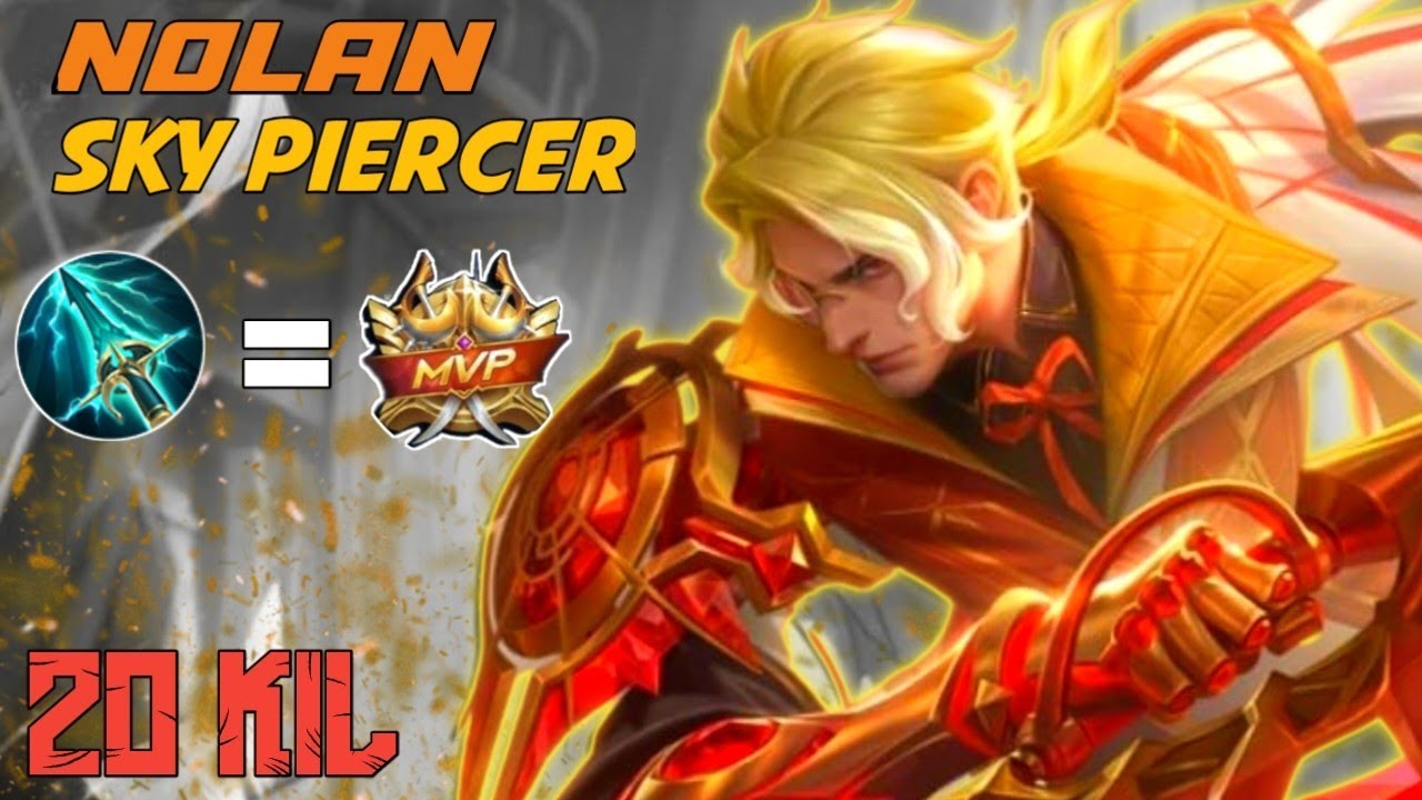GAMEPLAY TOP GLOBAL NOLAN || BUILD NOLAN SKY PIERCER - YouTube