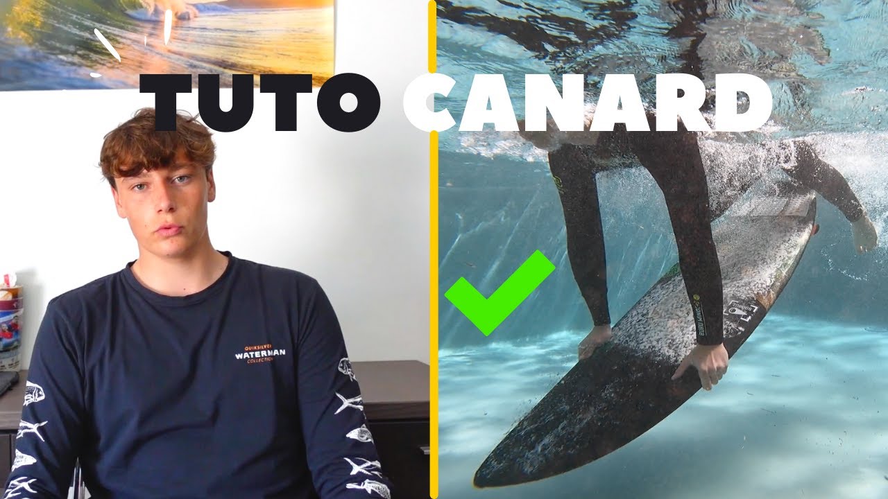 COMMENT FAIRE UN CANARD EN SURF FACILEMENT ? ( TUTO CANARD ) - REVERSE ...