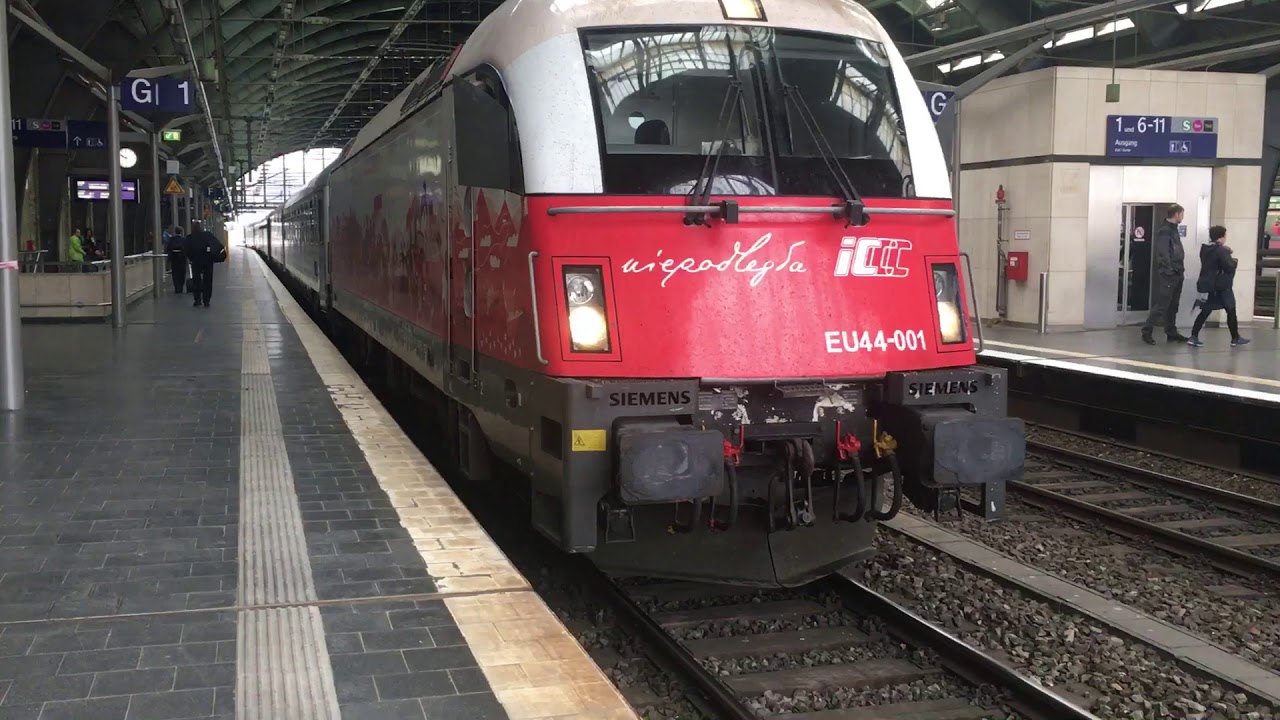DB Fernverkehr +PKP Br 183 Taurus nach Warschau in Berlin Ostbahnhof ...