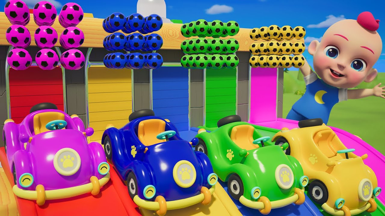 Learn Colors with Cars and Airplanes | Colors for Kids | Baby Songs ...