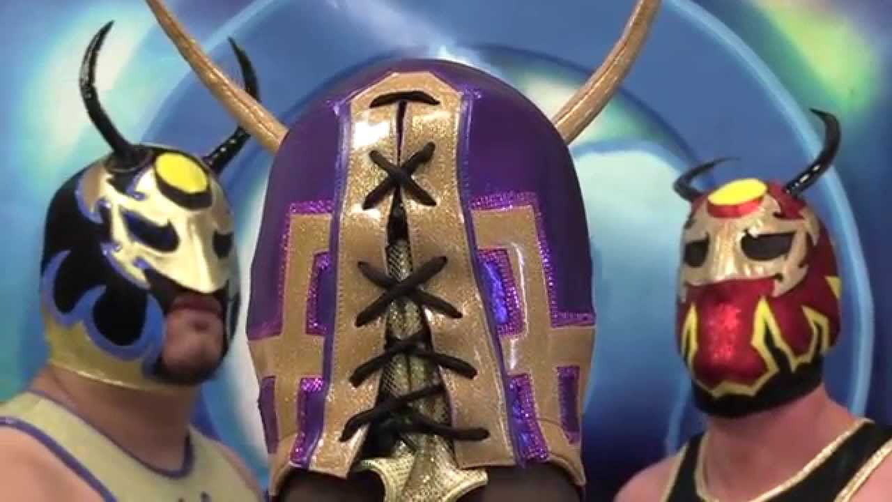 Battle Hive (Amasis, Fire Ant, Worker Ant) Promo [CHIKARA King of Trios ...