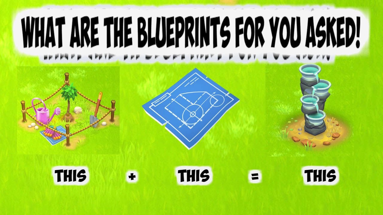 HAYDAY Blueprints Explained YouTube hayday-blueprints-explained-youtube