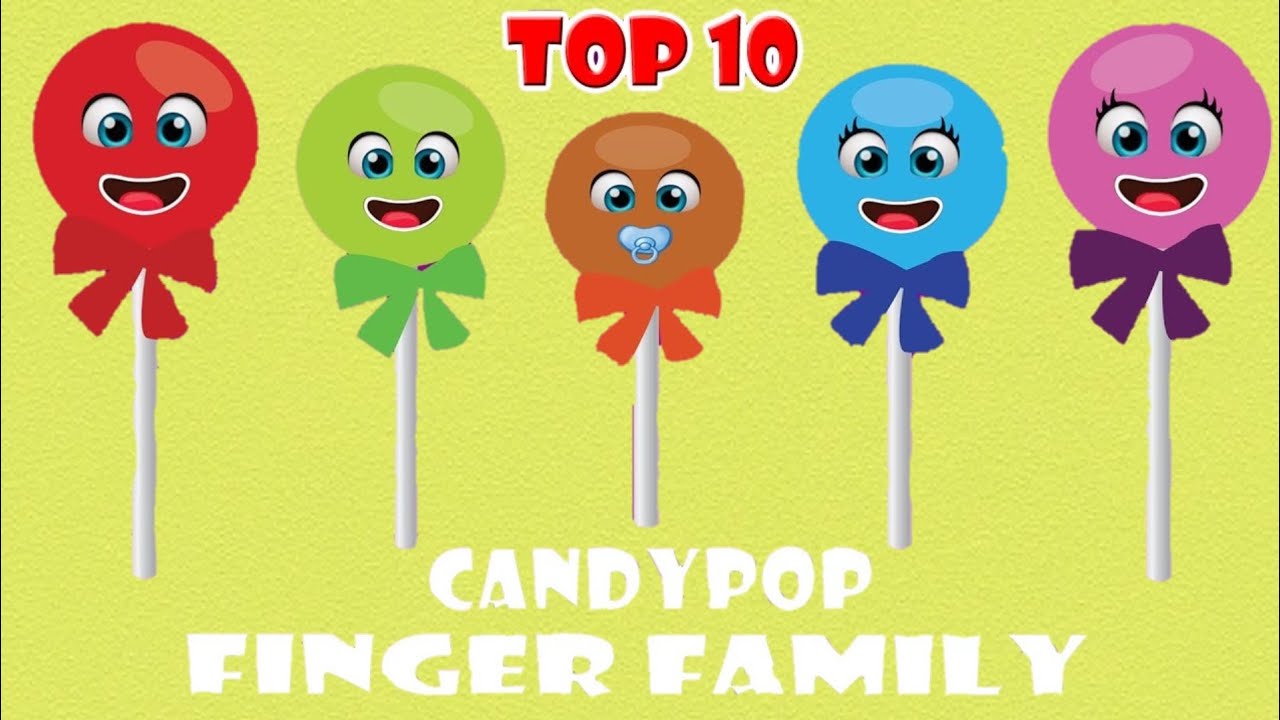 Lollipop Finger Family Collection | Lollipop Finger Family Songs | Top ...