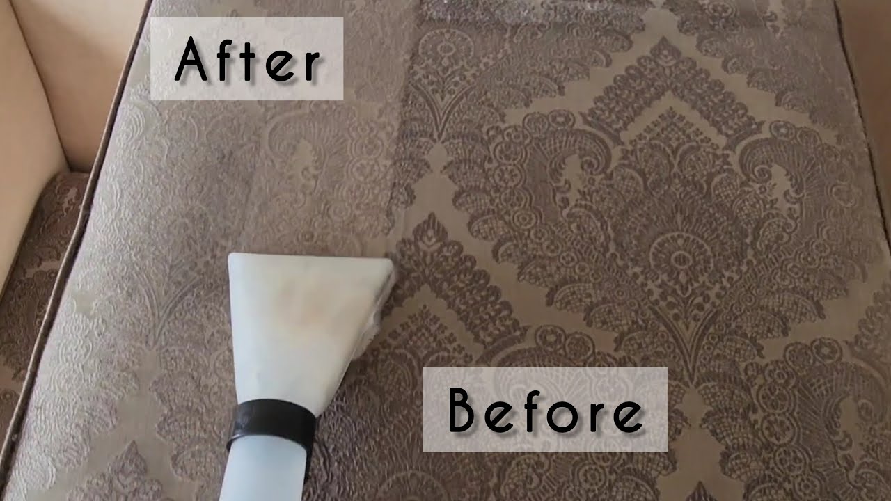 Cleaning a 3 piece sofa set | Shampoo Cleaning Services - YouTube