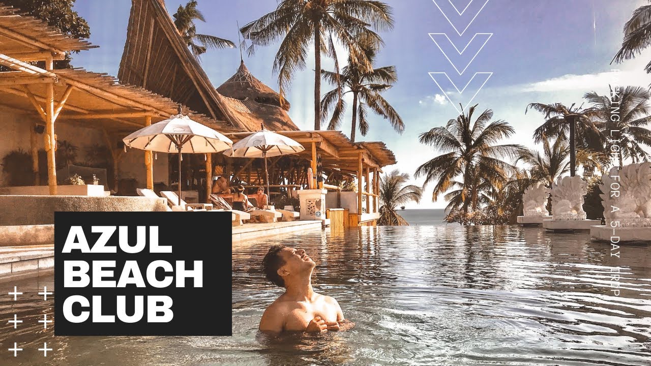 AZUL BEACHCLUB BALI || ENJOY SUNSET - YouTube