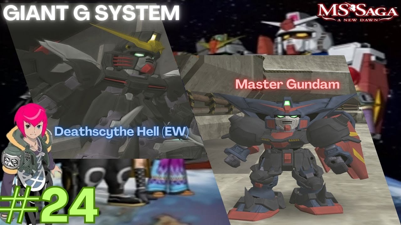 BOSS BATTLE DEATHSYTHE HELL DAN MASTER GUNDAM!! MS Saga A New Dawn ...