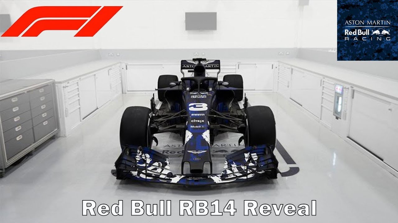 Red Bull Offically Reveal F1 2018 Car - YouTube