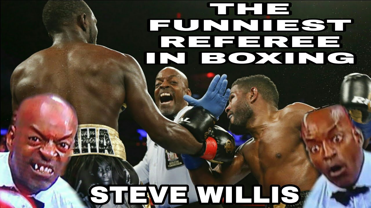BOXING FUNNY BUT FAIR AND GOOD REFEREE - STEVE WILLIS FUNNY BOXING ...