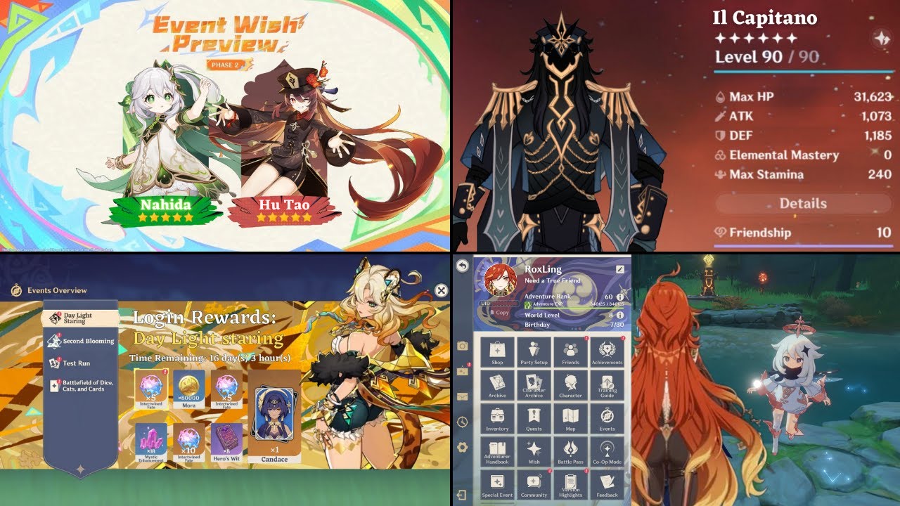 MORE UPDATES!! NEW PLAYABLE Natlan CHARACTERS And Version 5.1 ARCHON ...