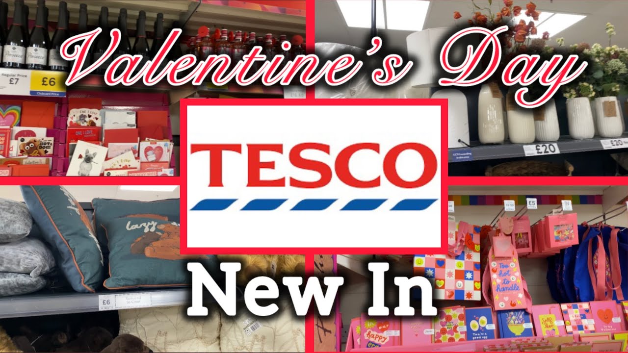 Tesco Valentine’s Day Collection | New In at Tesco February 2025 - YouTube