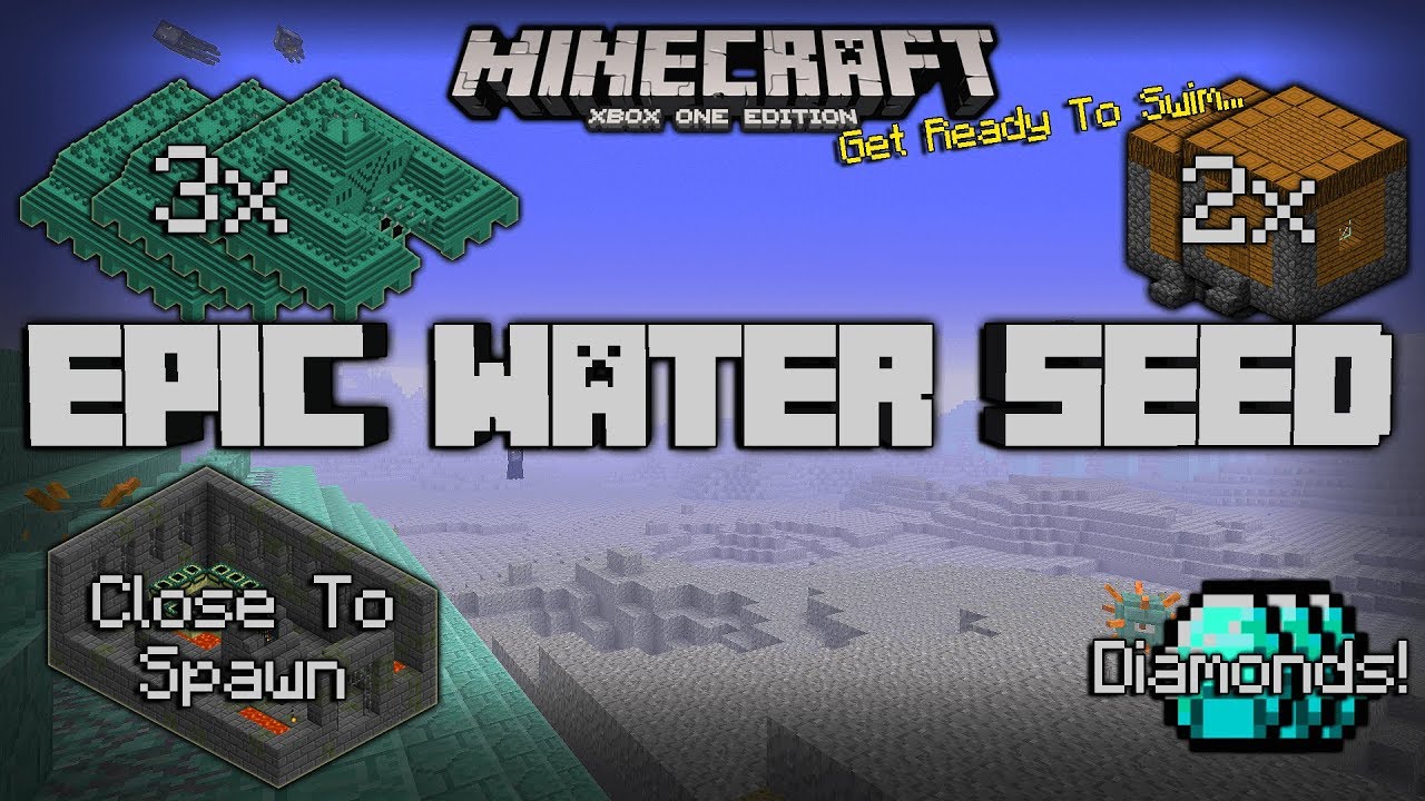 Minecraft: EPIC Water Seed In Minecraft Console Edition 2018(Aquatic ...