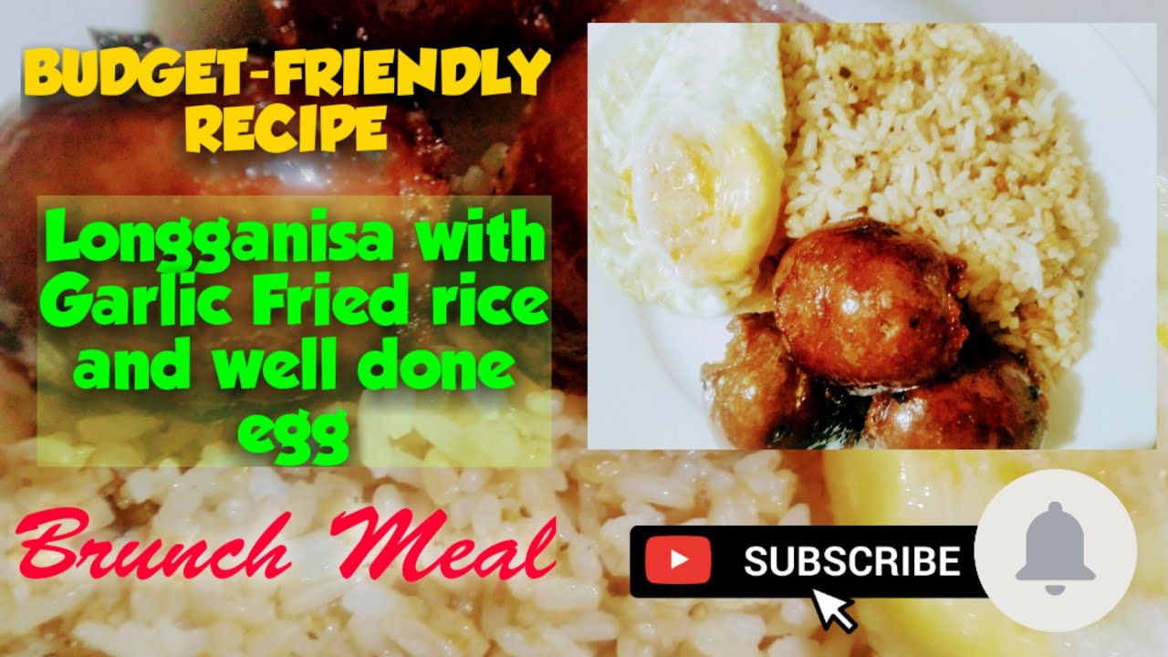 LONGGANISA DISHES | LONGGANISA FRIED RICE | BRUNCH MENU - YouTube