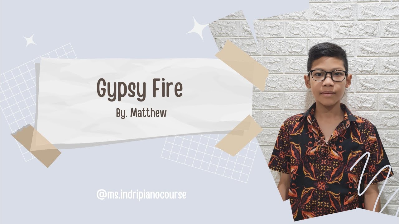 Gypsy Fire played by Matthew James - YouTube