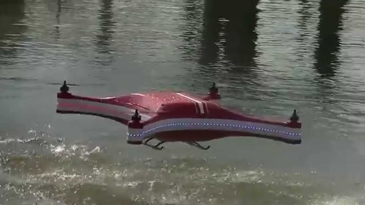 Amphibious Prototype Quad : Slow Motion Test Footage - YouTube