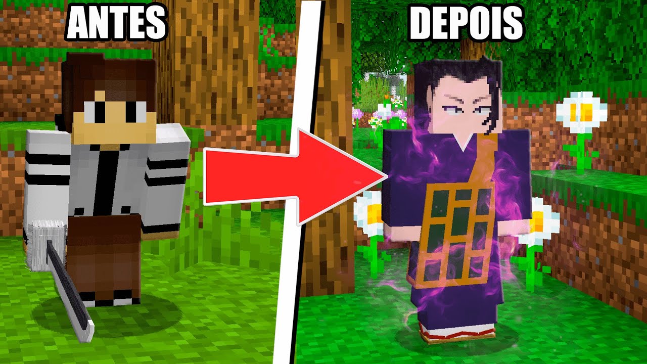 ME TORNEI O SUGURO GETO NO MINECRAFT JUJUTSU KAISEN - YouTube