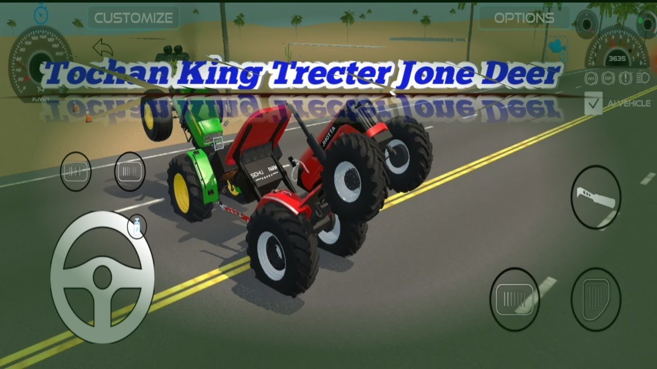 Tochan King Trecter || Indian Vehicles Simulater || Tochan Game ...