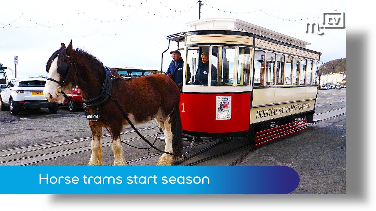 Horse trams start 2018 season - YouTube