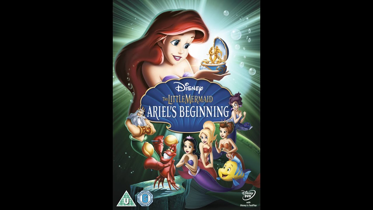 The Little Mermaid: Ariel's Beginning UK DVD Menu Walkthrough (2008 ...