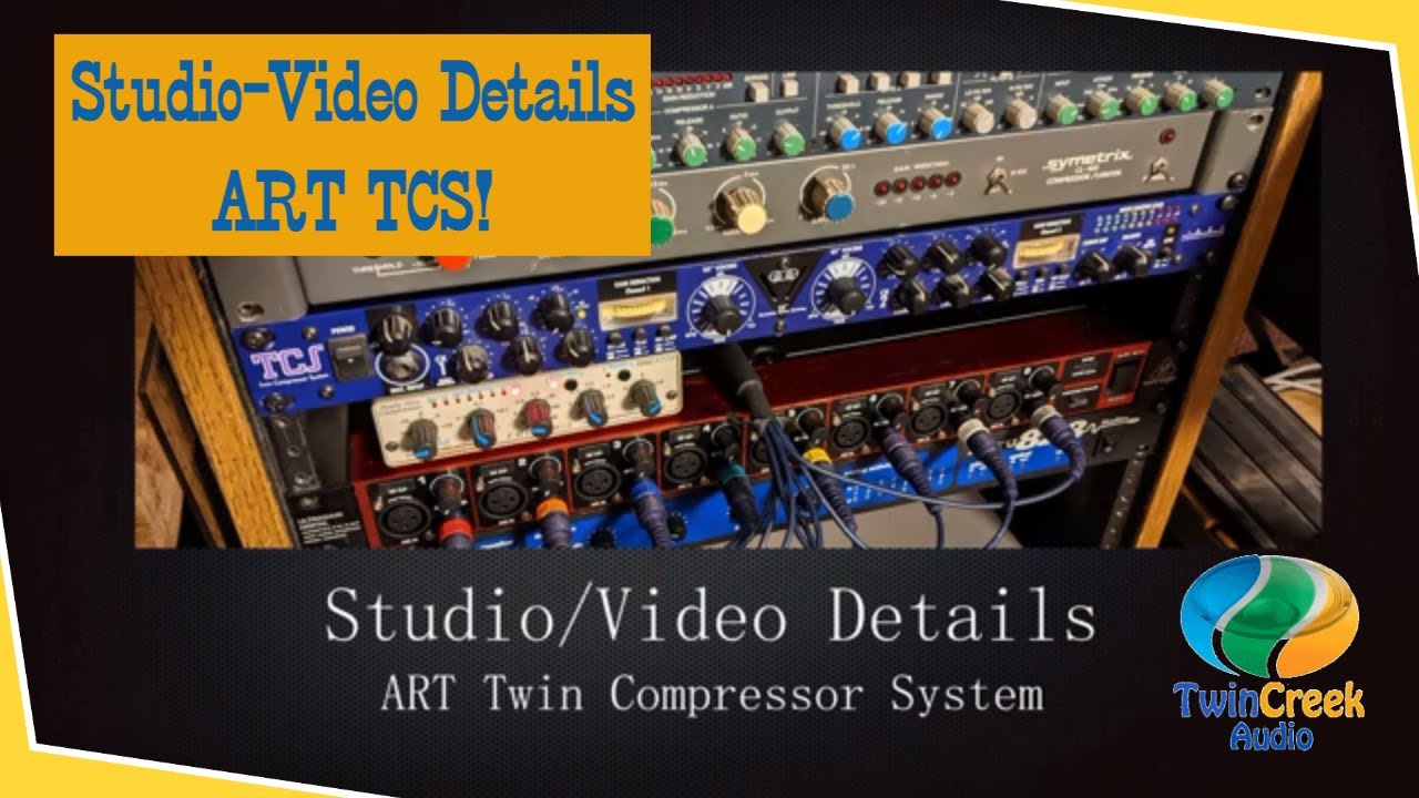Studio Video Details and ART Twin Compressor System - YouTube