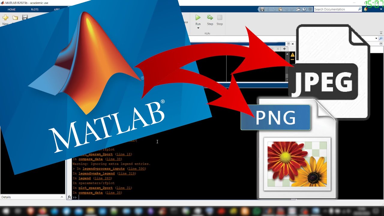 MATLAB - The *best* way to save figures (non-vectorised) - YouTube