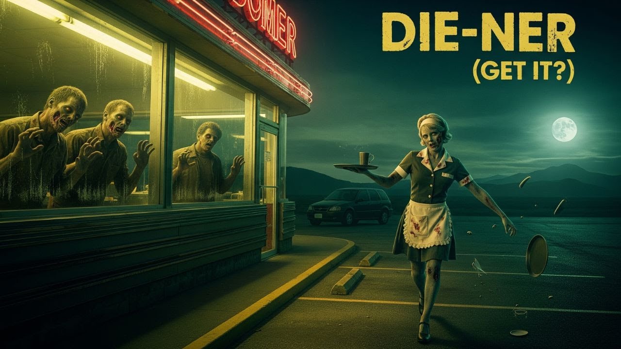 Uccide la Cameriera, Ma Lei Torna Come Zombie | ZOMBIE DIE-NER | Film ...