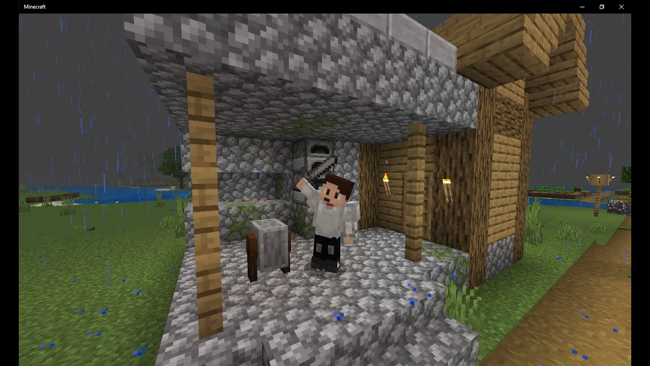 Primul Video Minecraft Bedrok edition - YouTube