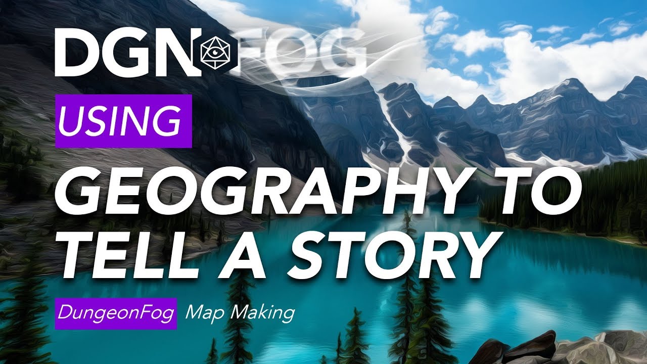 Map Making: Tell a Story using the Geography of a Map - YouTube