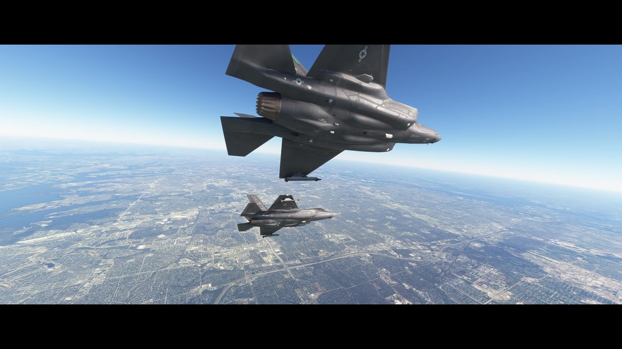 Flying the F 35 VTOL from Nellis AFB to Vandenberg AFB 2024 11 06 18 28 ...