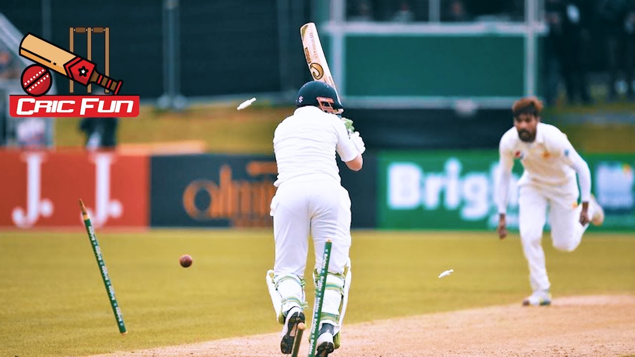 Top 30 "Stumps Flying" wickets in Cricket History - YouTube