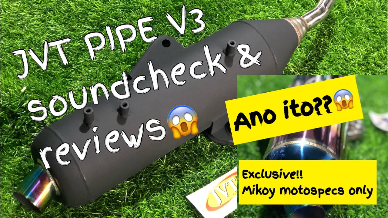 JVT pipe V3 for click👍exclusive to Mikoy motospecs team😱 and theres ...