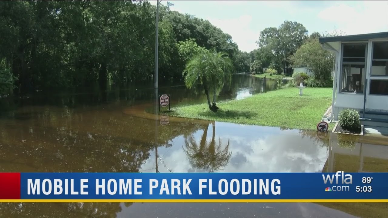 Mobile Home Park Flooding - YouTube