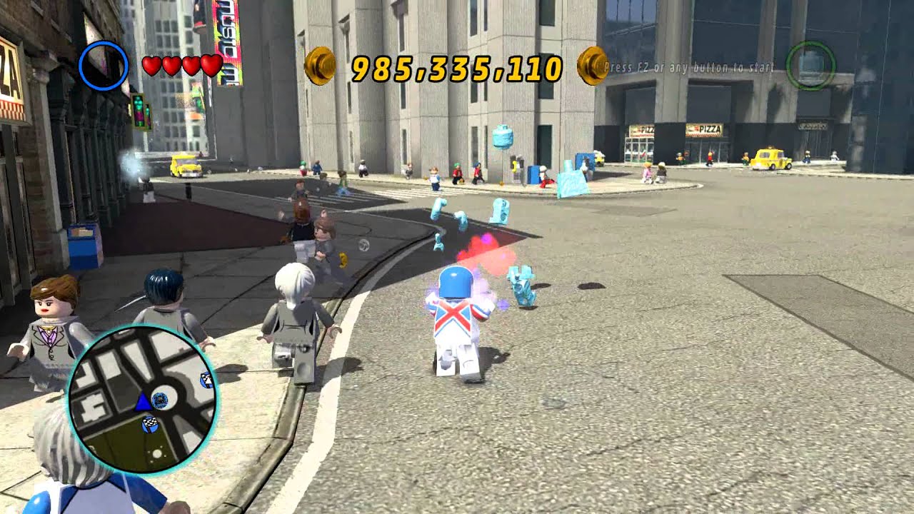 LEGO MARVEL Super Heroes - Captain Britain Kills Iceman (1080p) - YouTube
