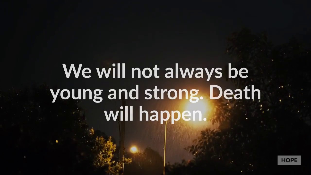 Storm of life, death will happen - YouTube