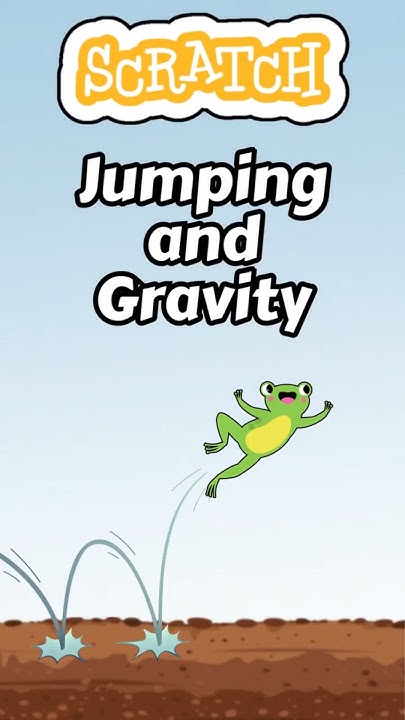 Jumping and Gravity in Scratch!🔥🔥🔥 #scratch #scratchprogramming #shorts ...