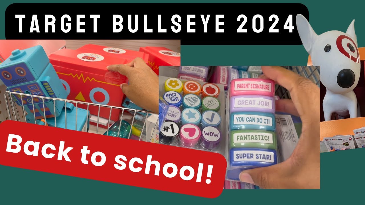 Target Bulleye - Back to School 2024 new items - YouTube