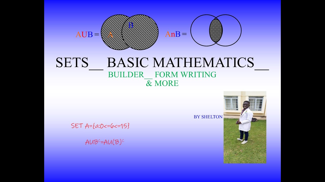 BUILDER FORM OF SET WRITTING - YouTube